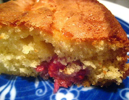 Easy Raspberry Buttermilk Cake